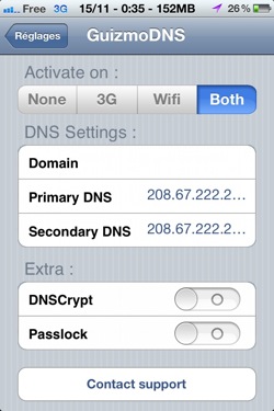 Free Mobile - Changer ses DNS 3G sur son iPhone - Spawnrider.Net