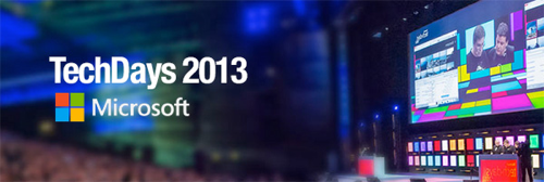 Les Microsoft TechDays 2013, c'est pour bientôt - Spawnrider.Net